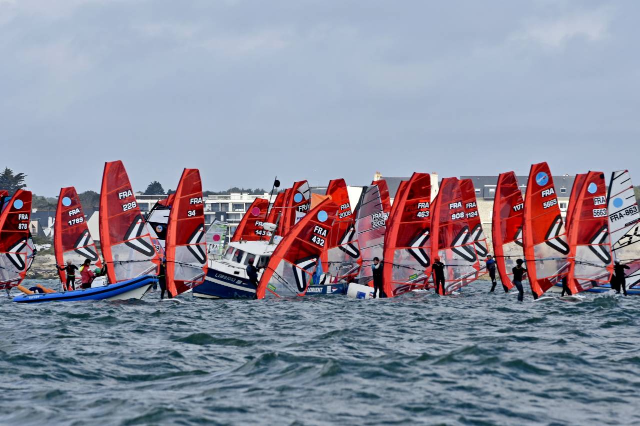 Fin de la très belle édition du national windfoil lorient - oss 56